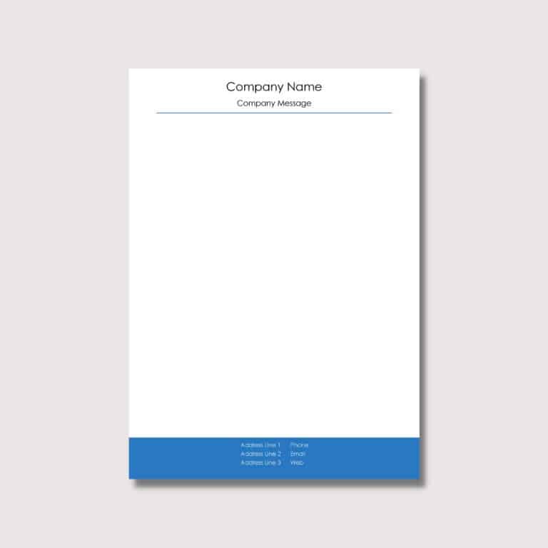 Minimal Branding Letterhead Printing in Dubai | Custom Letterhead ...