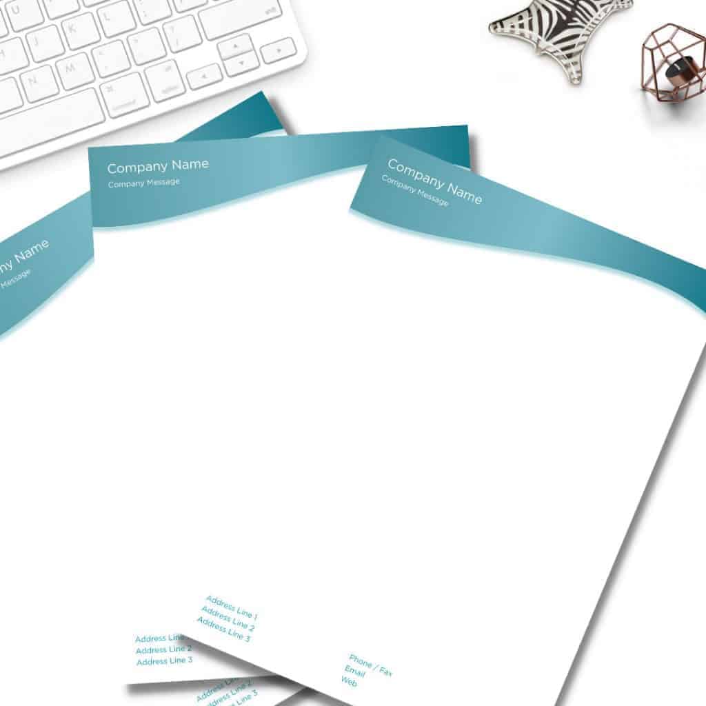 Executive Brand Letterhead Printing in Dubai | Custom Letterhead Design ...