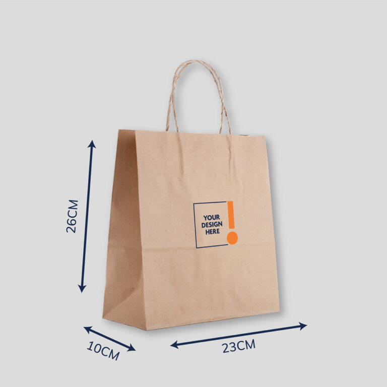 Small Kraft Paper Bag Kraft Paper Bag 23x26x10 | Paper Bags