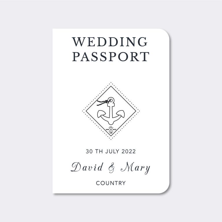 Weddings Passport Invitation Cards In Dubai - Printsouq
