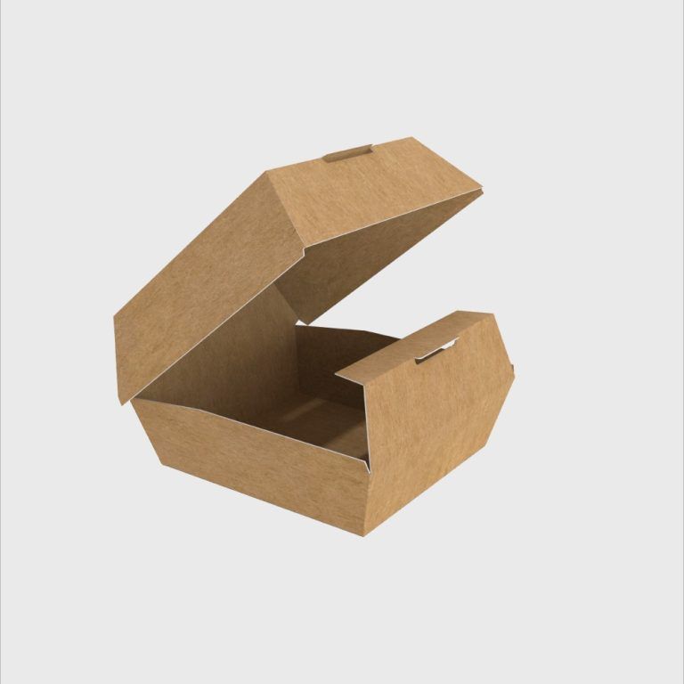 Burger Box Kraft - Printsouq