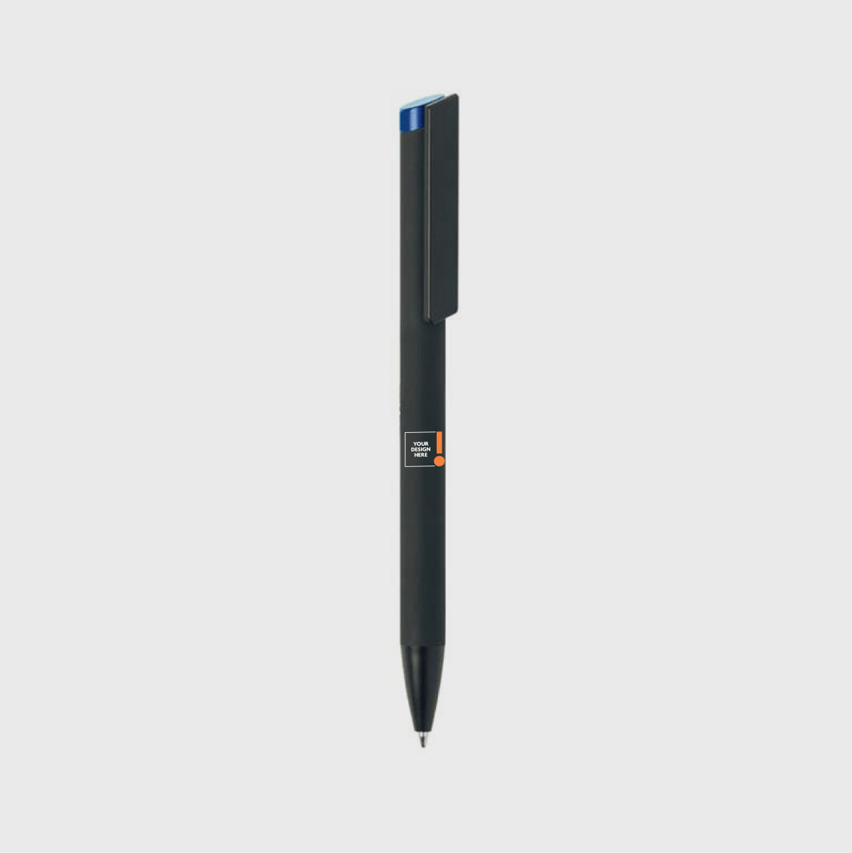 Ball Pen With Push-up Mechanism - Blue - Printsouq