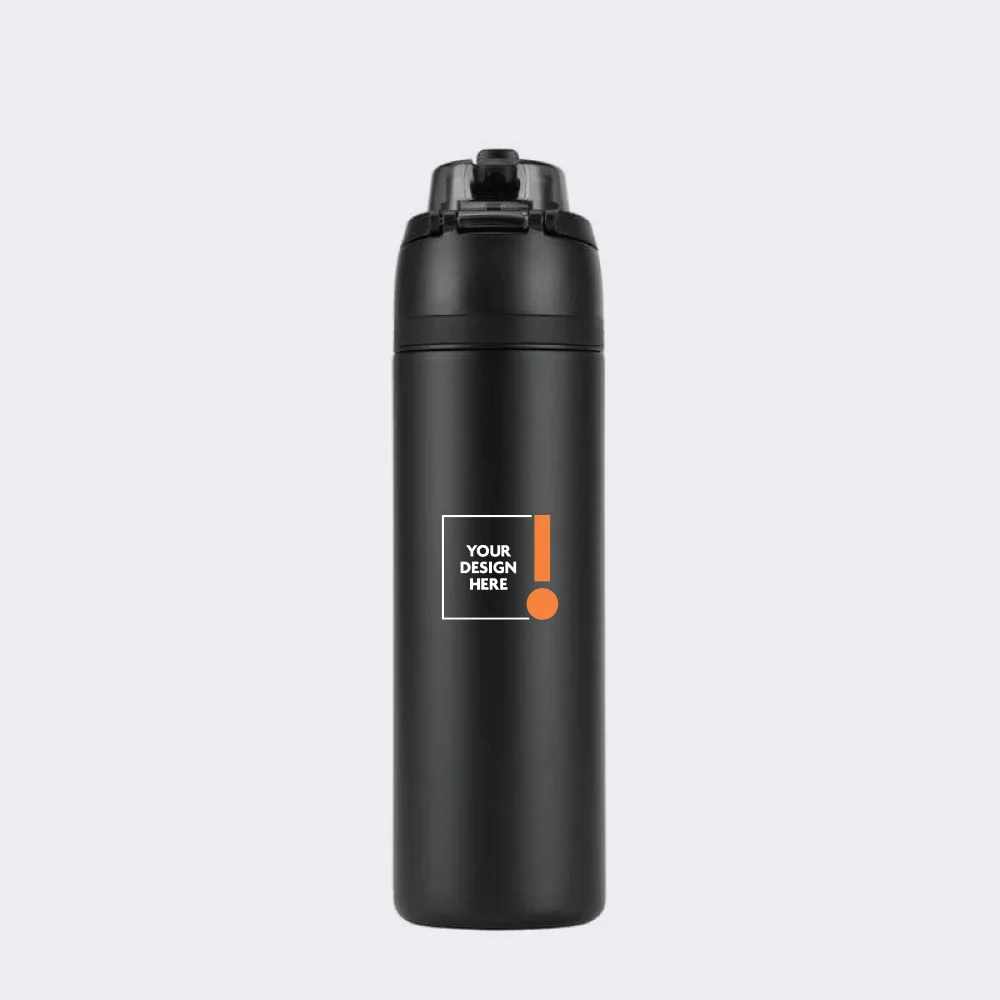 Eco-Friendly Stainless Steel Bottle – Dual Sip Lid - Printsouq